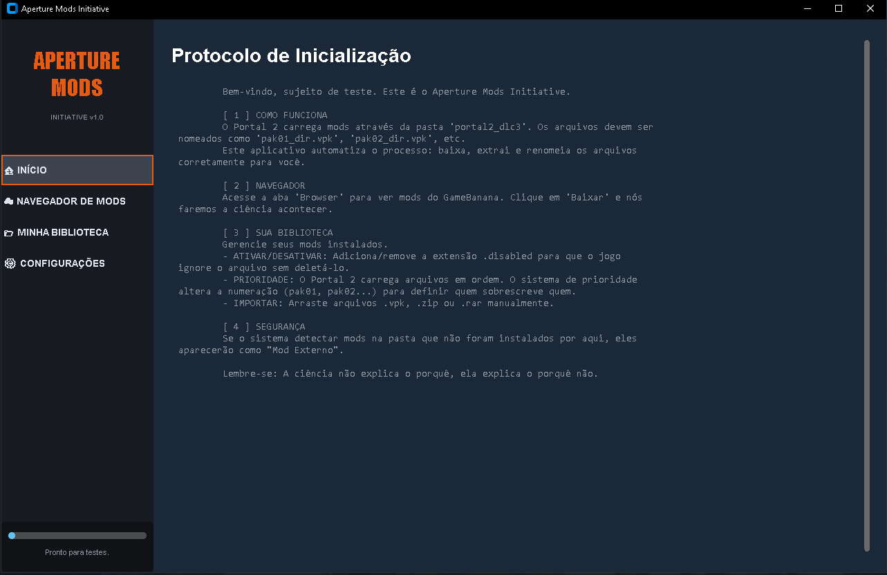 Aperture Mod Manager Modding Tool for Portal 2 | P2 Modding Tools
