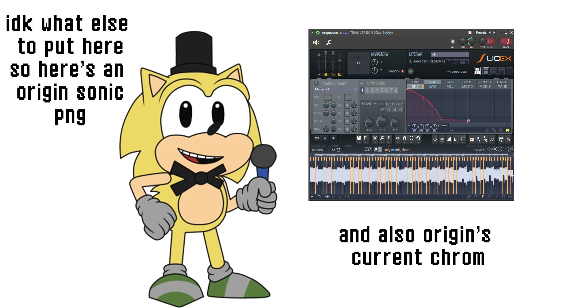 Origin Sonic Chromatic Scales (Legacy & Current) Modding Tool for ...