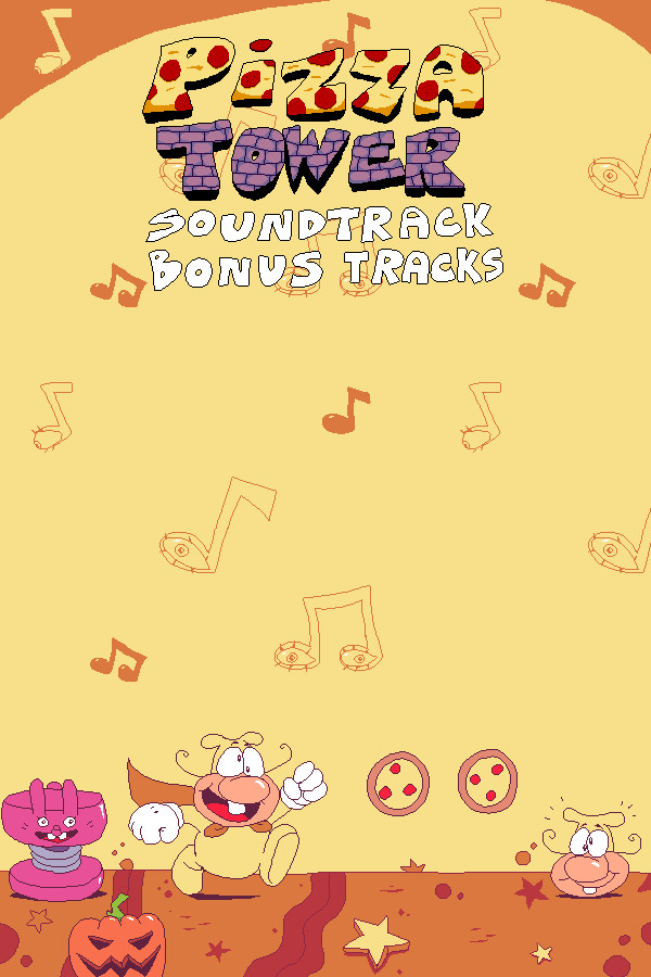 Pizza Tower Soundtrack Album Cover Template Modding Tool for Pizza ...