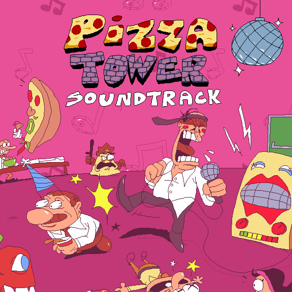 Pizza Tower Soundtrack Album Cover Template Modding Tool for Pizza ...