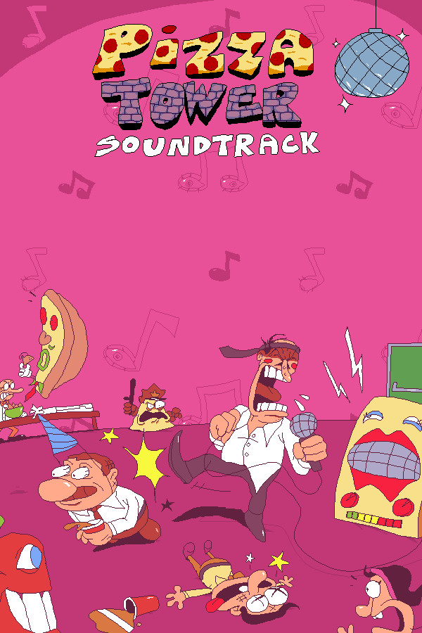 Pizza Tower Soundtrack Album Cover Template Modding Tool for Pizza ...