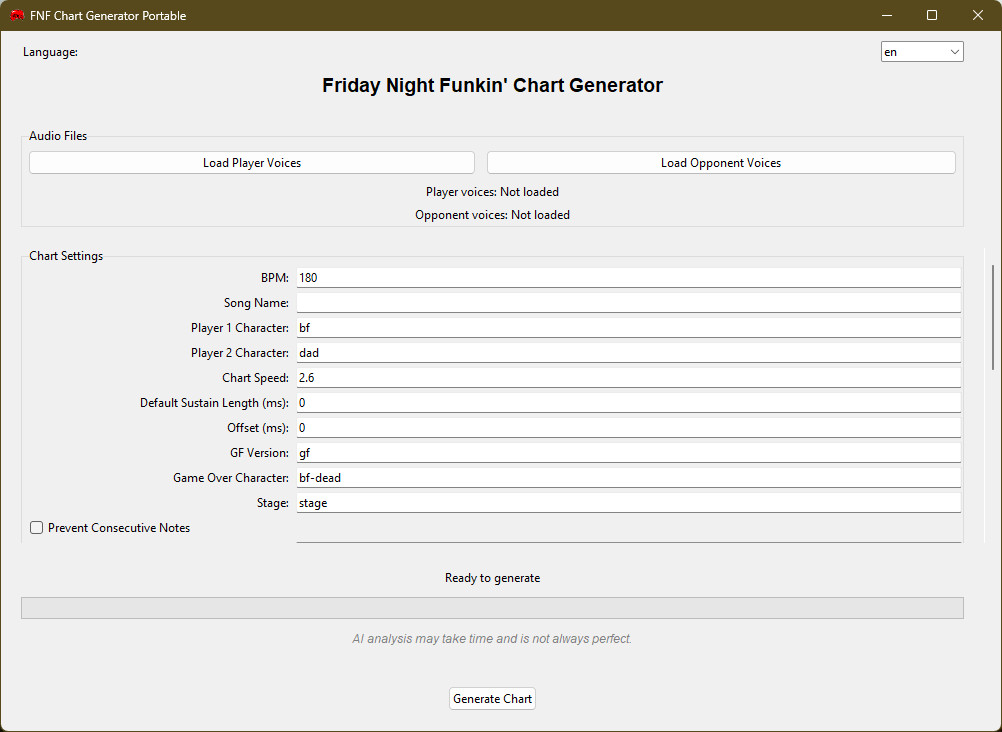 FNF Chart Generator Portable Modding Tool for Friday Night Funkin ...
