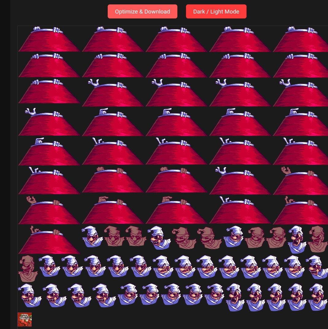 FNF Spritesheet Optimizer HTML (PC and Android) Modding Tool for Friday ...