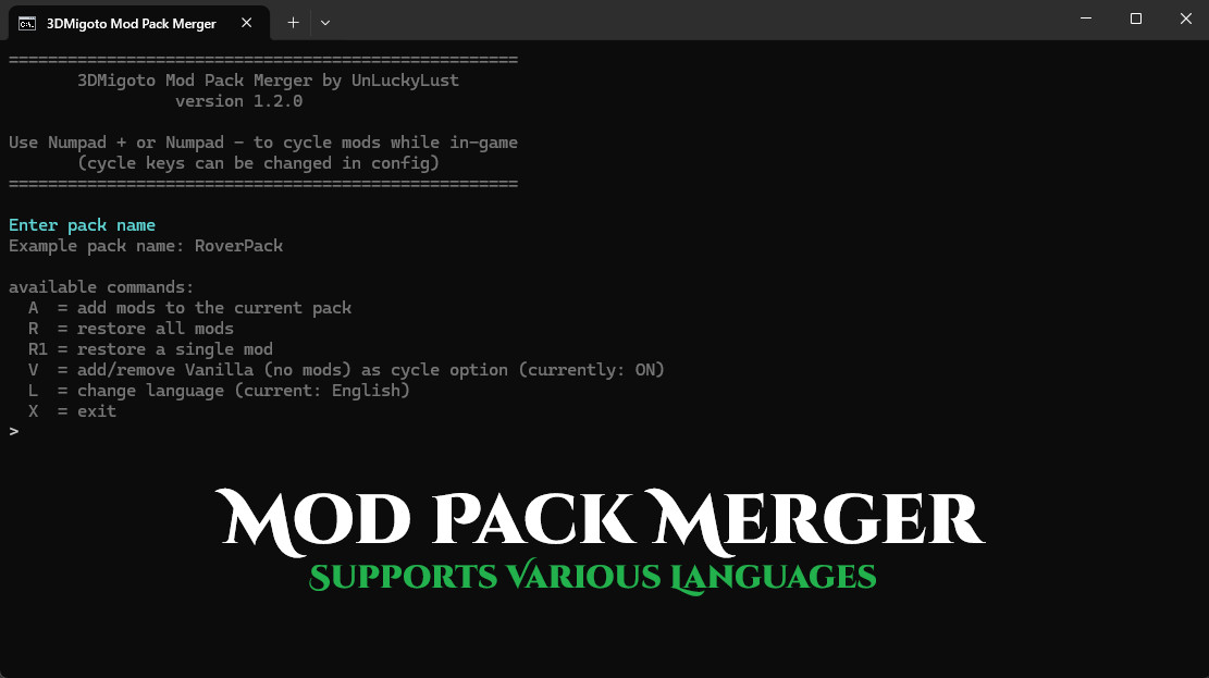 Mod Pack Merger Modding Tool for Wuthering Waves | WuWa Modding Tools