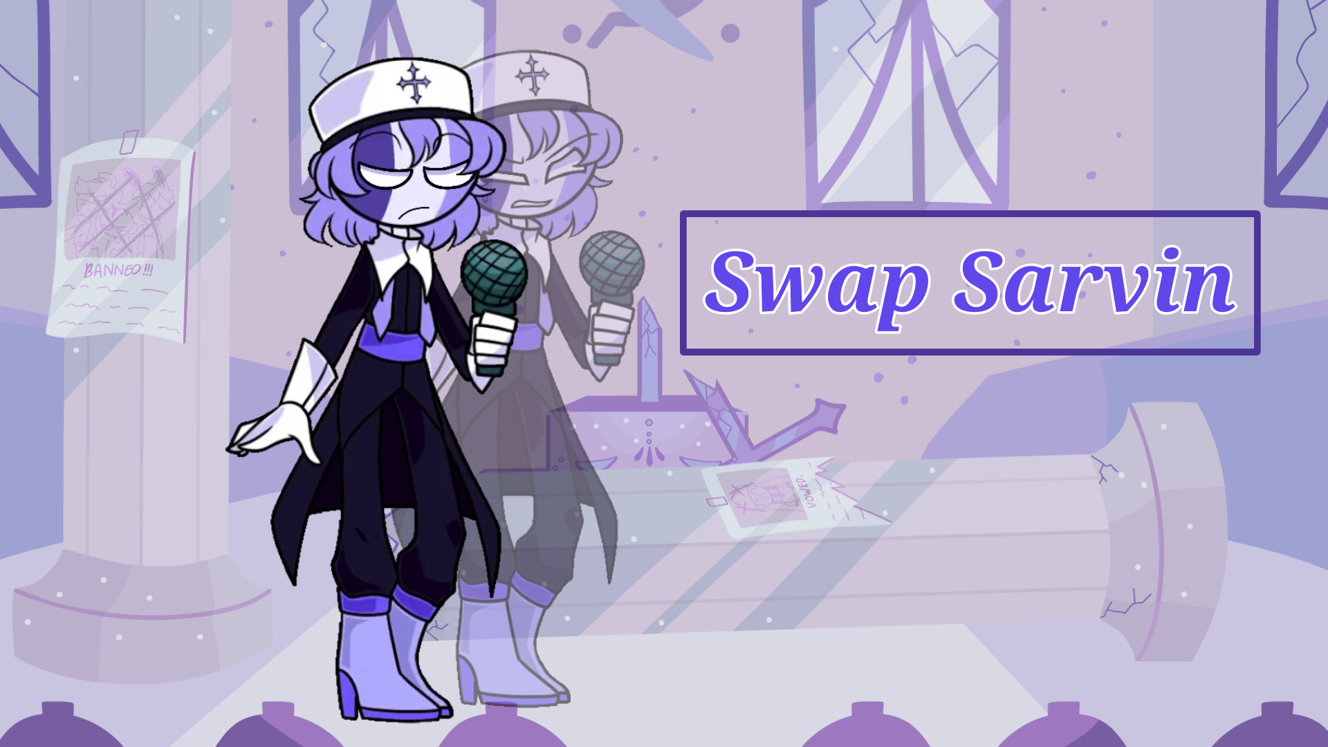 Swap Sarvin phase 1 and 2 Modding Tool for Friday Night Funkin' | FNF ...