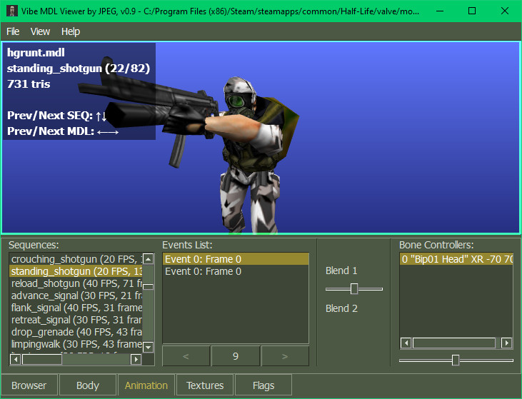Vibe Model Viewer (Updated Apr.14) Modding Tool for Half-Life | HL ...