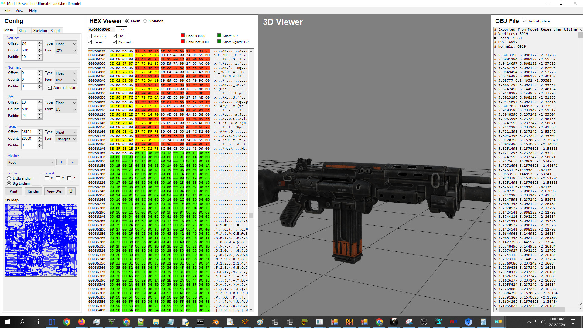 Model Researcher Ultimate Modding Tool for GameBanana | GB Modding Tools