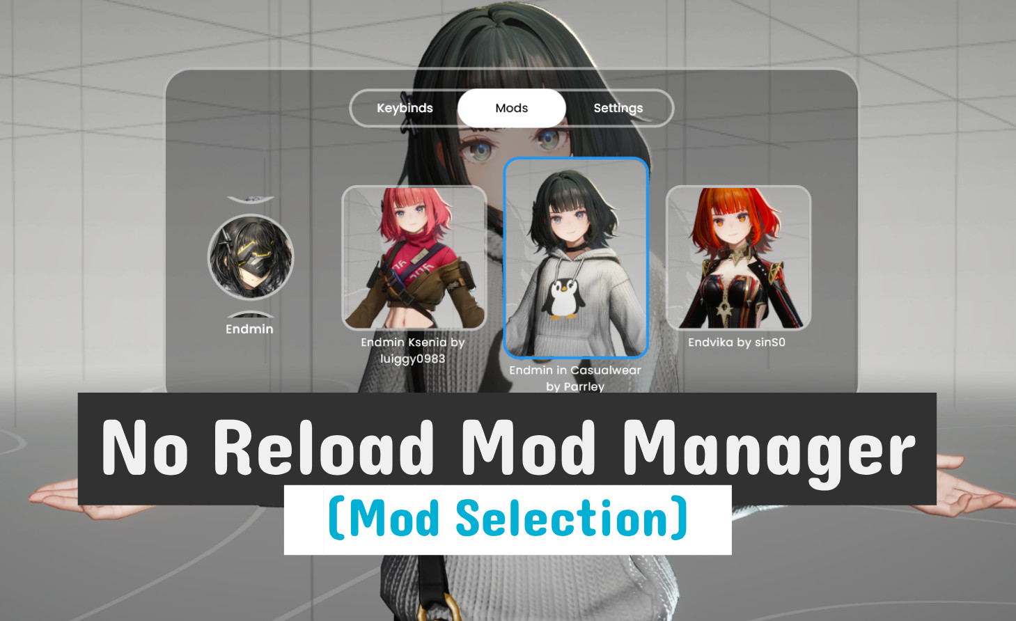 No Reload Mod Manager (Mod Selection) Modding Tool for Arknights ...