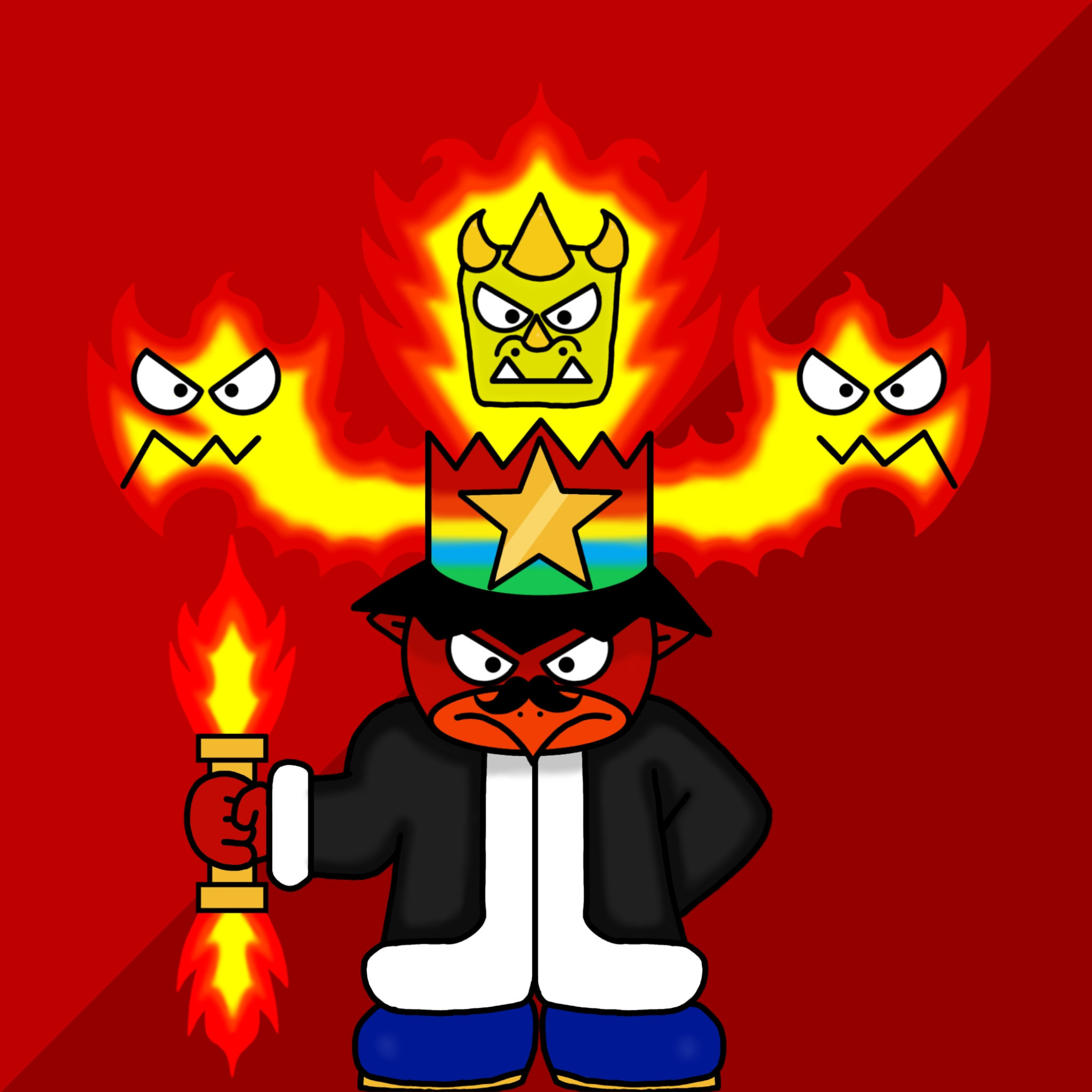 FNF Kappa Emperor Sprite, Chromatic scale and Dwp Modding Tool for ...