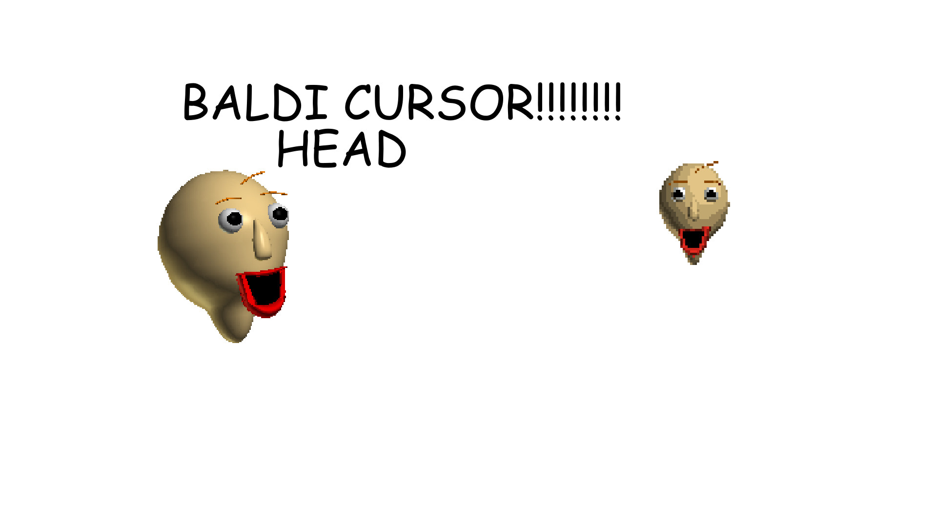 Baldi Head Cursor (Windows and Linux) Modding Tool for Baldi's Basics ...