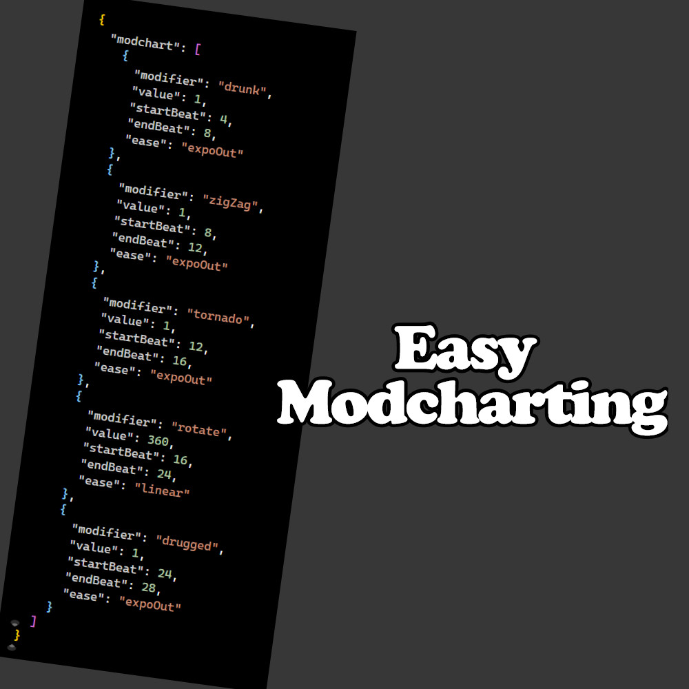 Easy Modcharting (CNE) Modding Tool for Friday Night Funkin' | FNF ...