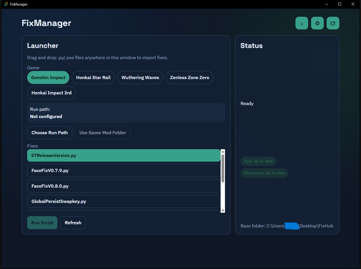 FixToolManager Modding Tool for Wuthering Waves | WuWa Modding Tools