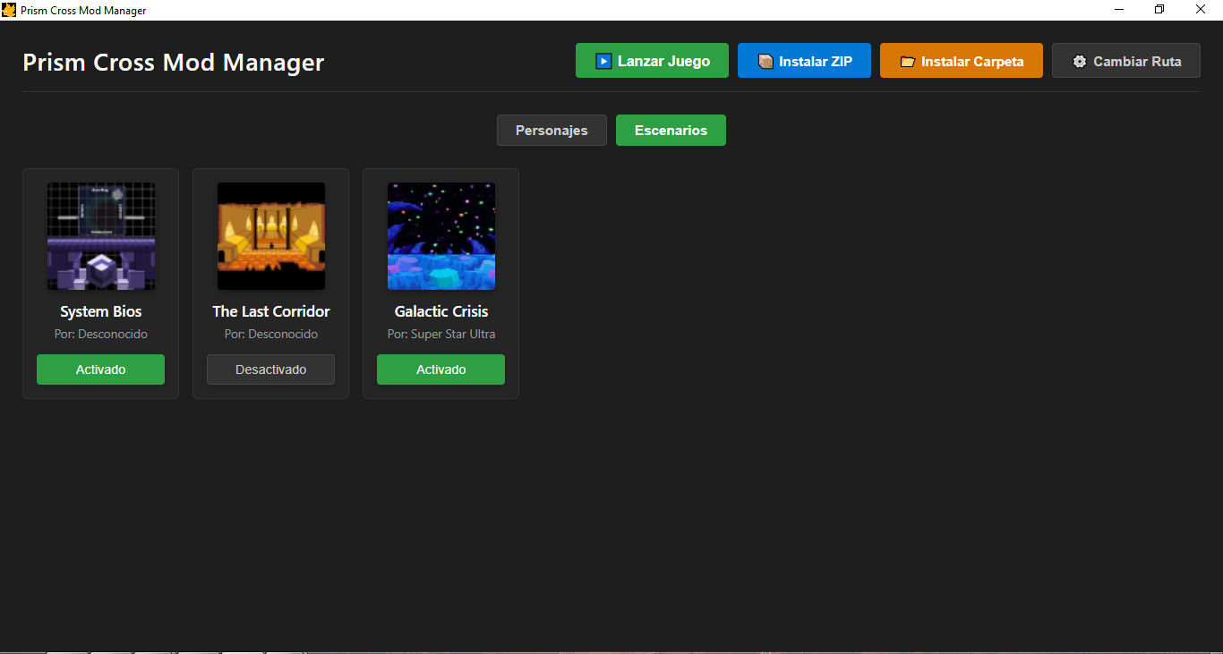 Prism Cross Mod Manager Modding Tool for Prism Cross | PC Modding Tools