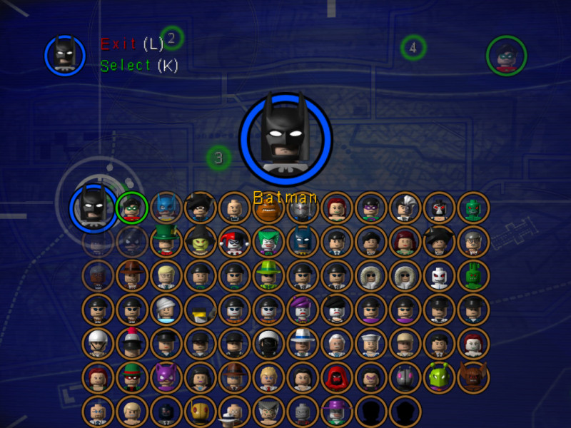 Lego Batman Game Characters