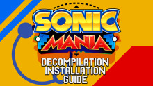 How to build the decompilation on Windows [Sonic Mania] [Tutorials]
