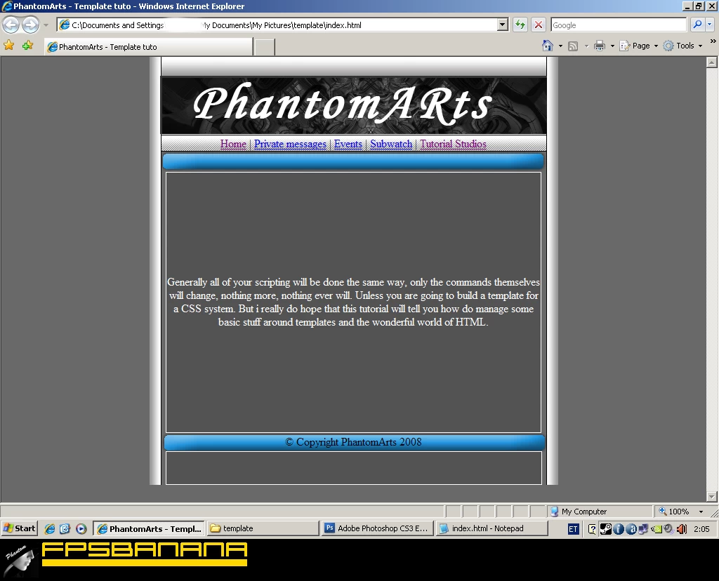 An easy way of making a template [GameBanana] [Tutorials]