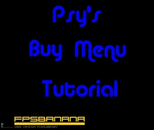 Creating Buy Menus for CS:S Tutorial for Counter-Strike: Source | CS:S ...