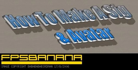 How To Make a Sig & Avatar Tutorial for GameBanana | GB Tutorials