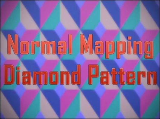 Normal Mapping Diamond Pattern for Photoshop Tutorial for GameBanana | GB Tutorials