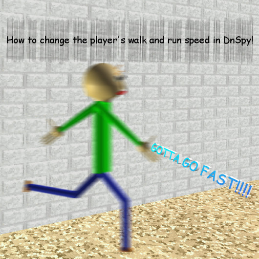 How to change the Player's speed! Tutorial for Baldi's Basics | Baldi ...
