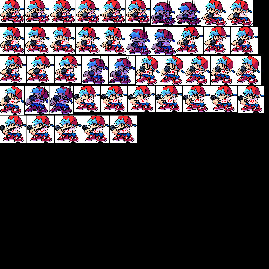 bfCar and bfChristmas box outlines Tutorial for Friday Night Funkin ...