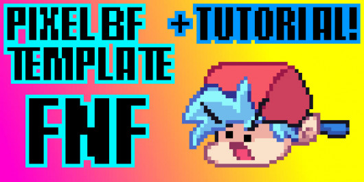 Pixel BF TEMPLATE! - Friday Night Funkin' Tutorial for Friday Night ...