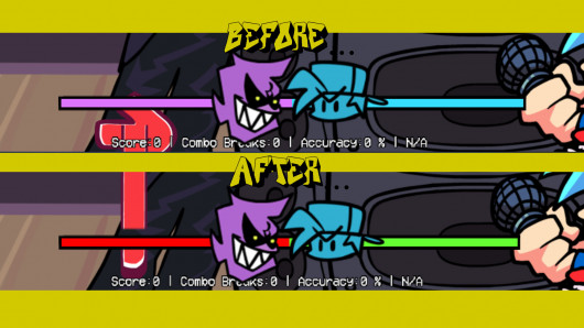 How to Change the health bar colors Tutorial for Friday Night Funkin ...