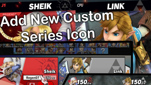 Add New Custom Series Icon Tutorial for Super Smash Bros. Ultimate ...