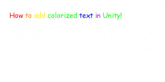 How to add colorized text in Unity! [Baldi's Basics] [Tutorials]