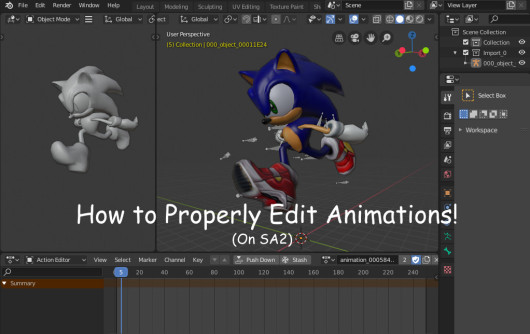 How to Create/Edit Animations In SA2! Tutorial for Sonic Adventure 2 | SA2 Tutorials
