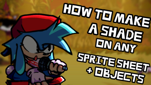 How to Make a Shade On Any Sprite Sheet (+Objects) Tutorial for Friday Night Funkin' | FNF Tutorials