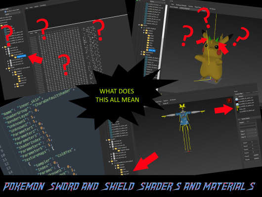 Sword and Shield Shaders and Materials Guide Tutorial for Pokemon Sword & Shield | SWSH Tutorials