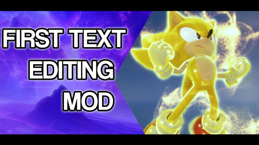 Text/Hud Modding Tutorial for Sonic Frontiers | Frontiers Tutorials