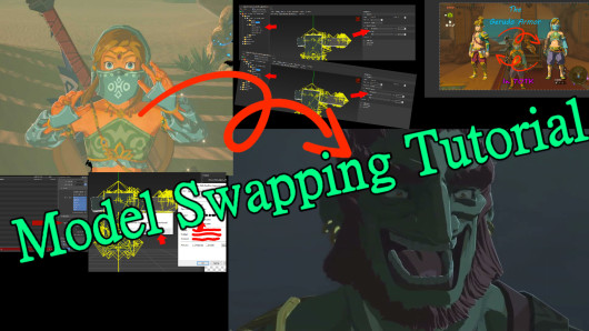 Model Swapping (Quick n' Dirty) Tutorial for The Legend of Zelda: Tears of the Kingdom | TOTK ...