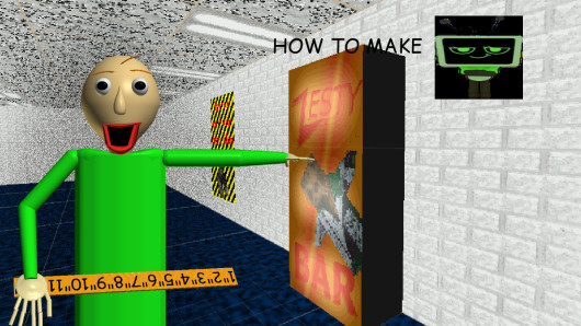How to make vending machine glow Tutorial for Baldi's Basics | Baldi ...