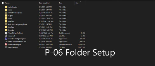 How to install Project '06 Mod Loader Tutorial for Sonic the Hedgehog ...
