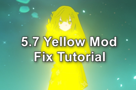 Yellow Mods and Easy Fix Tutorial for Genshin Impact | GI Tutorials