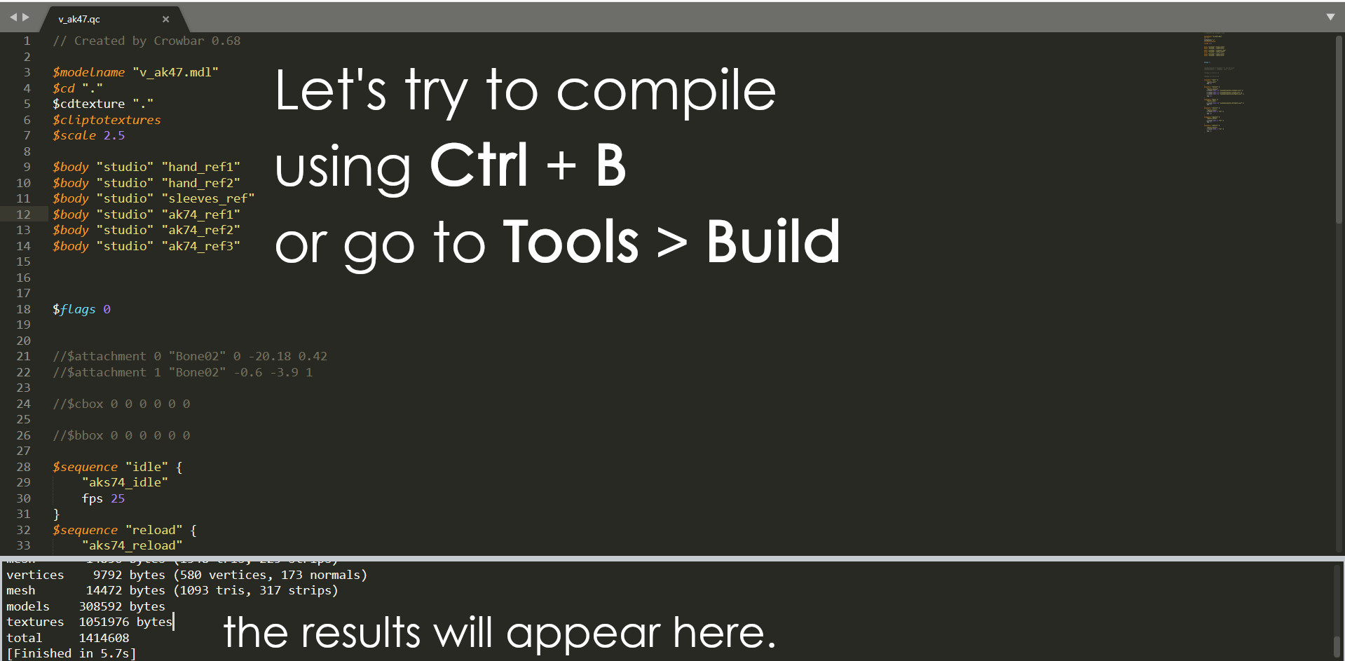 Sublime Text Configuration for Compilers [Goldsource Engine] [Tutorials]