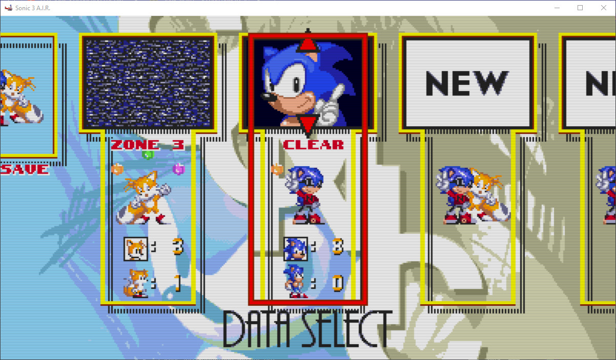 How to change Data Select Sprites Tutorial for Sonic 3 A.I.R. | S3AIR ...