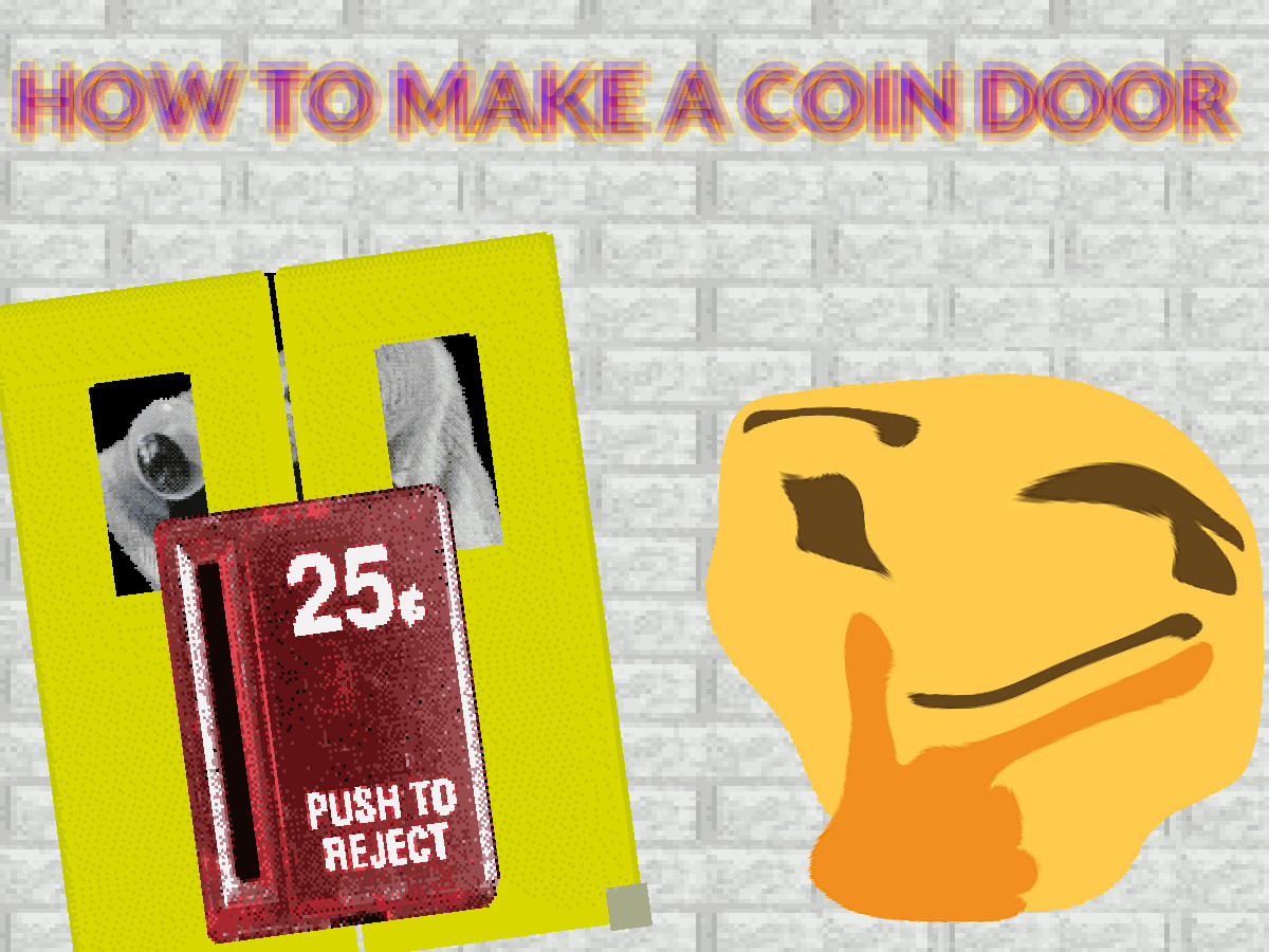 How to make a Coin Door Tutorial for Baldi's Basics | Baldi Tutorials
