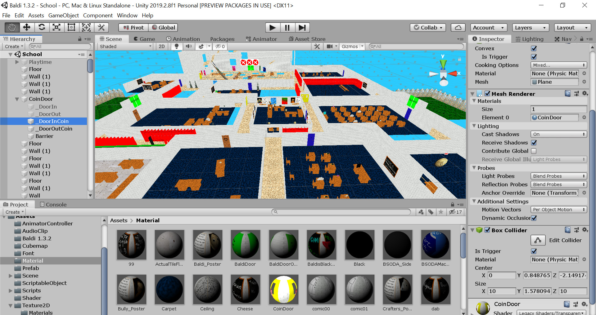 How to make a Coin Door Tutorial for Baldi's Basics | Baldi Tutorials