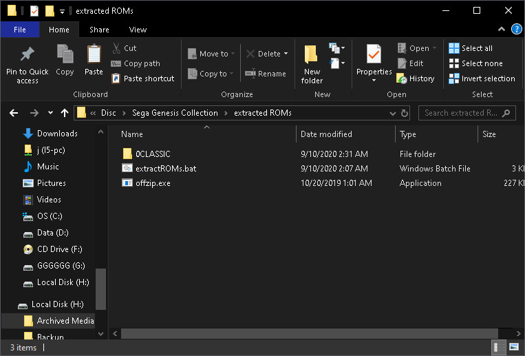 Extracting Genesis ROMs Tutorial for Sega Genesis Collection ...