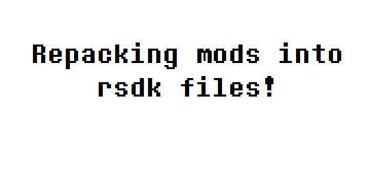 How to make the mod files into an RSDK file Tutorial for Sonic the ...