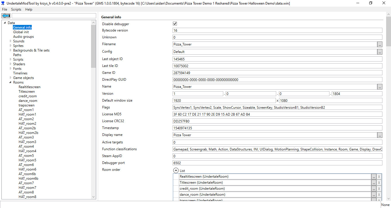 Pizza Tower Modding Tutorial for dummies