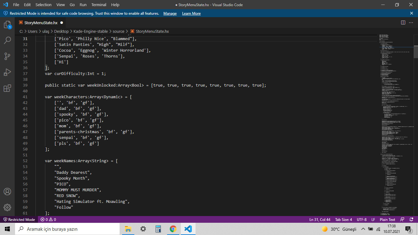 Kade Engine adding new weeks Tutorial for Friday Night Funkin' | FNF ...