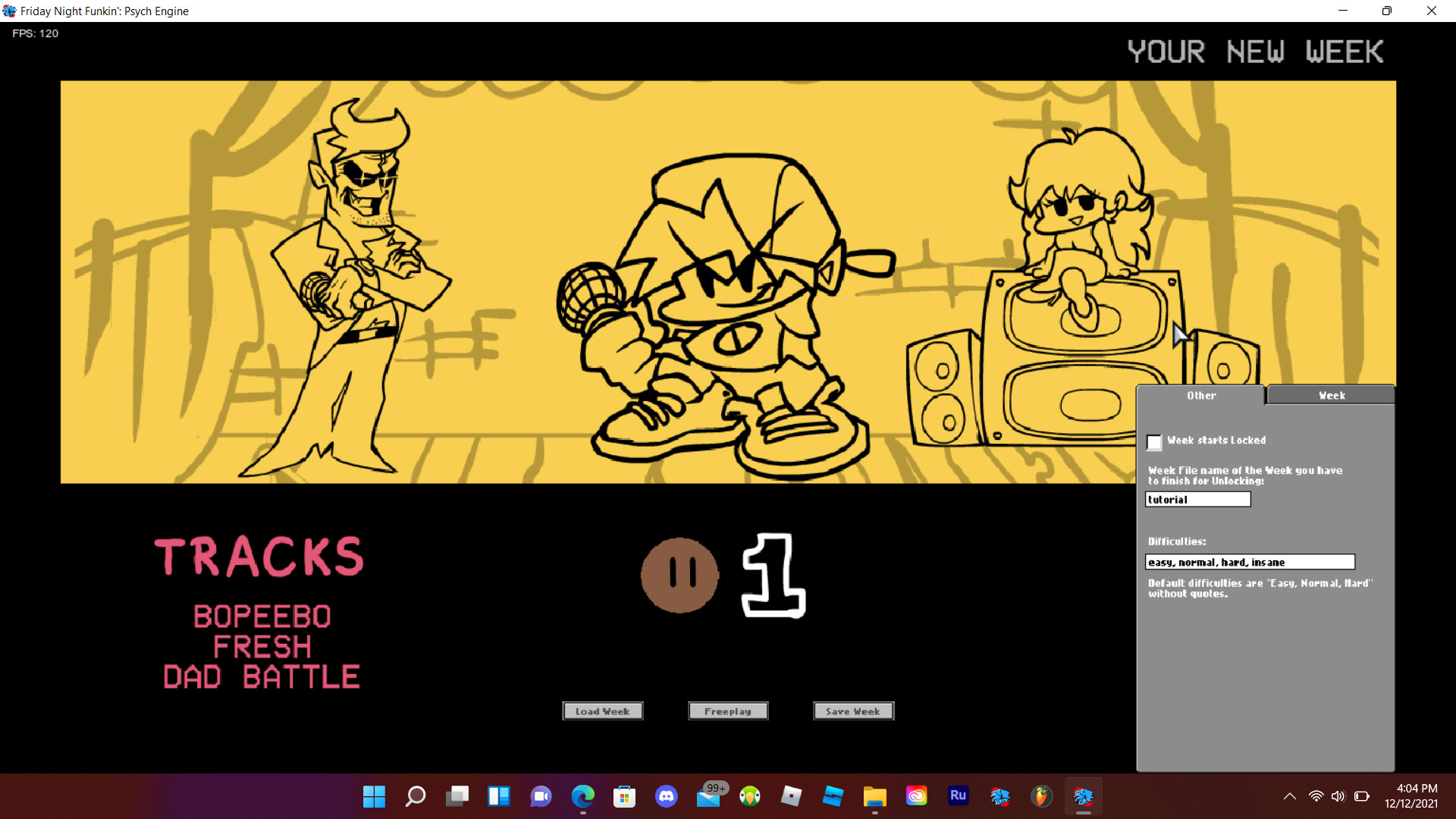 how to add custom difficulty without code Tutorial for Friday Night Funkin' | FNF Tutorials