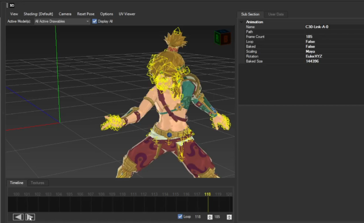 Importing Custom Link Animations Tutorial for The Legend of Zelda ...
