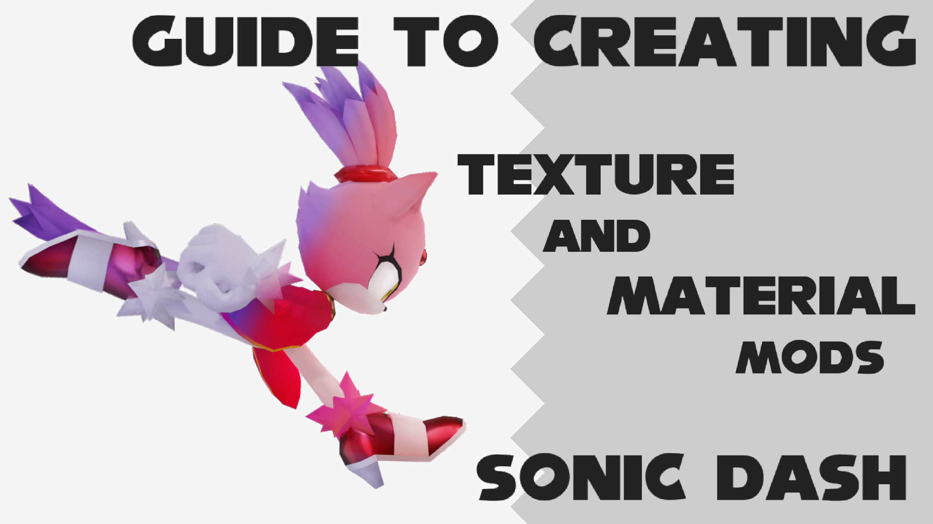 How To: Create Texture and Material Mods Tutorial for Sonic Dash | SD Tutorials