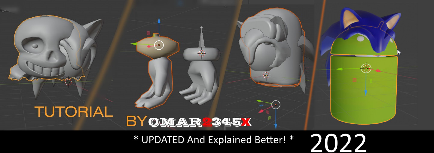 SA2 Model Tutorial (Without SA2 Blender Addon) Tutorial for Sonic ...