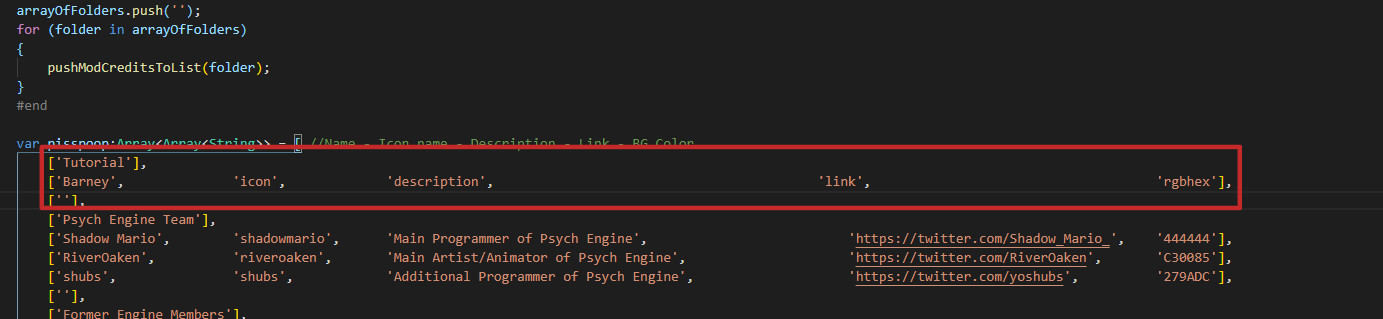 Credits Source Tutorial (Psych Engine) [Friday Night Funkin'] [Tutorials]